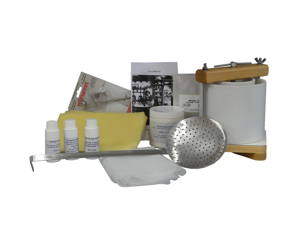 Hard Cheese Making Kit (31100) – Glengarry Cheesemaking.us